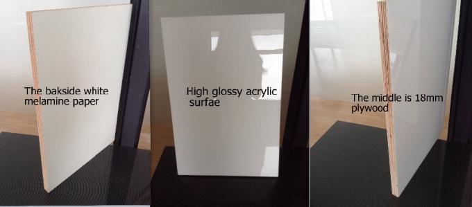 2H hardness acrylic mdf board for shutters